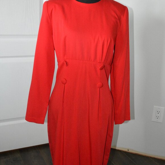 Hearts | Dresses | Vintage Hearts Dress Womens Size 6 | Poshmark